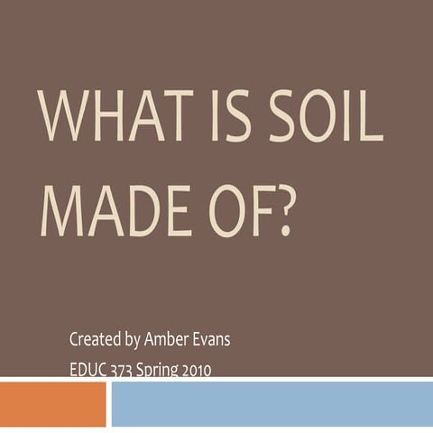 Grade 3 Soil | PPTX