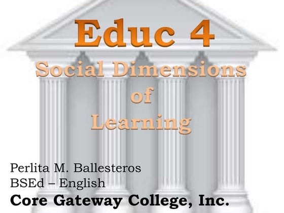 Fourpillarsofeducation 120810190042-phpapp02 | PPT