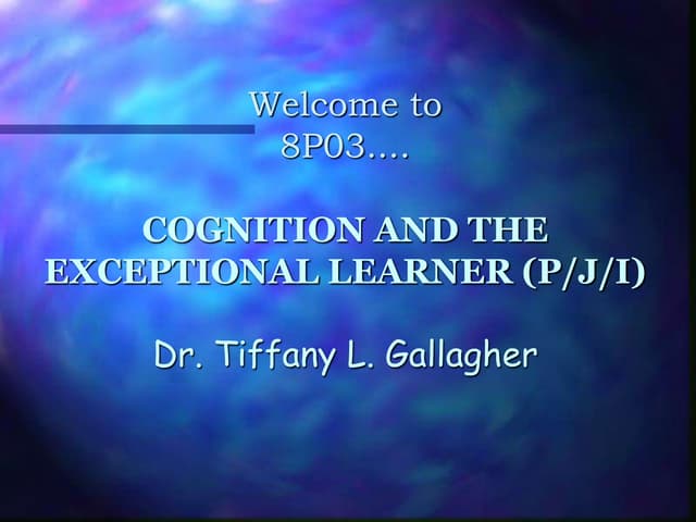 Introduction to Special Education | PPTX