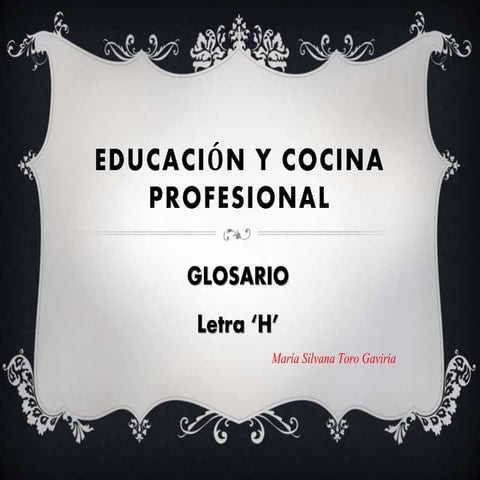 Aspic,terrinas,chaud froid y galantinas. | PPTX