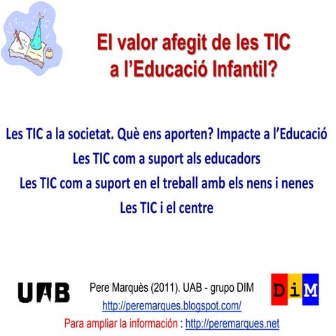 Educacio infantil tic | PDF