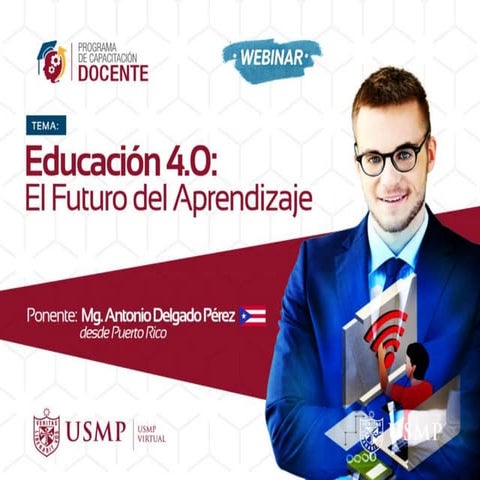 Educacion 4.0 futuro del aprendizaje | PPTX | Education