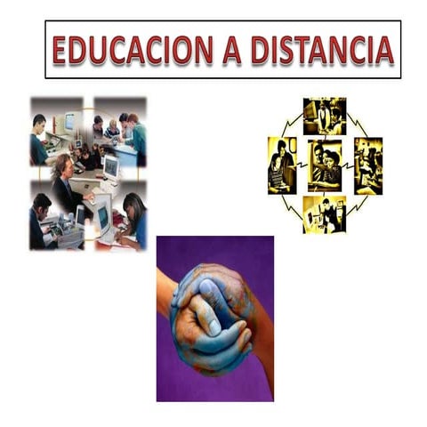 La educación a distancia power point | PPTX