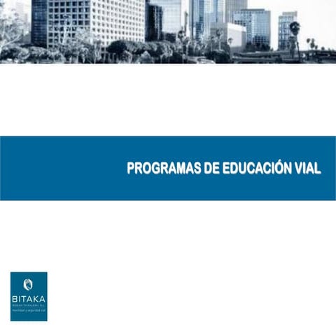Estudios de Seguridad Vial | PDF