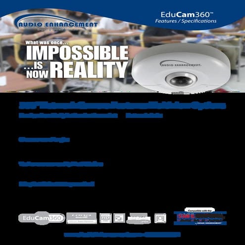 Edu cam360 | PDF | Cameras and Camcorders | Consumer Electronics