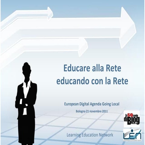 Educare alla rete educando con la rete | PPT