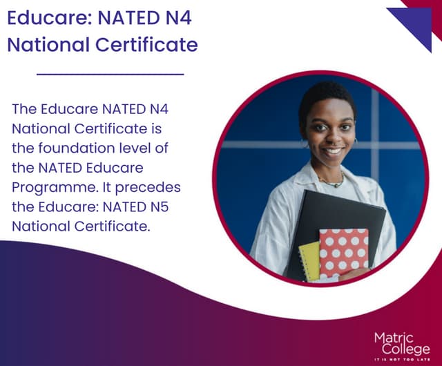 Educare Nated N4 National Certificate Ppt