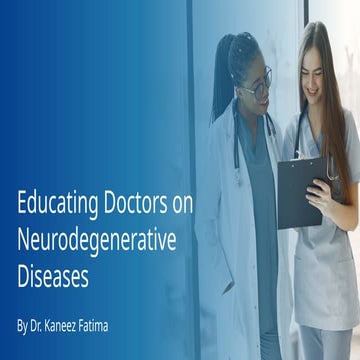 neurodegenerative diseases | PPTX