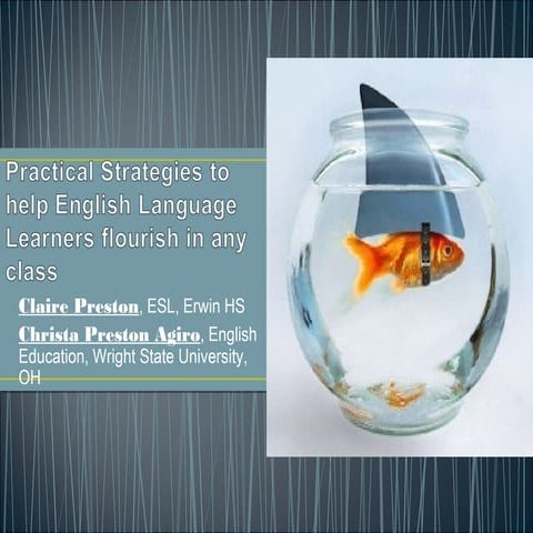Practical Strategies to help English Language Learners flourish in any ...