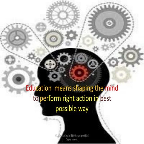 Educating mind | PPT