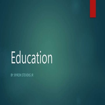 Education | PPTX