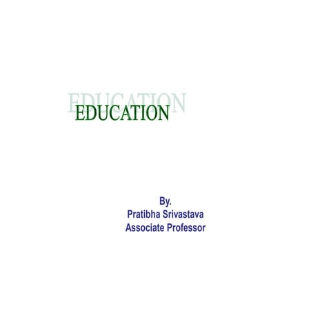 Education | PPT