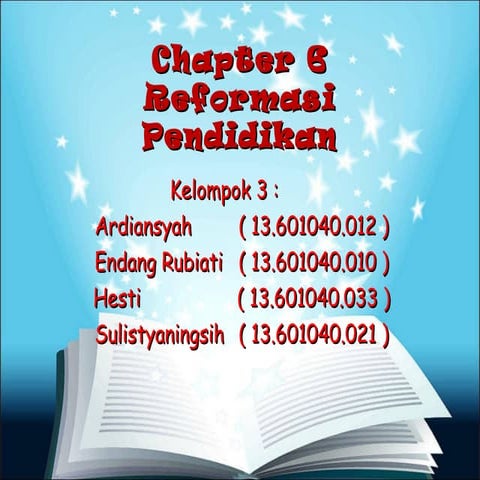 Reformasi Pendidikan | PPT