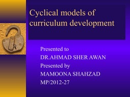 WHEELER Cyclical Model of curriculum Process | PDF