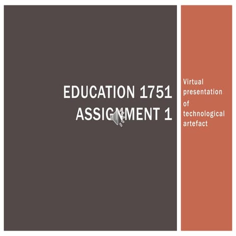 Education 1751 presentation | PPTX