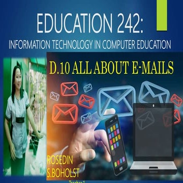 Email Etiquette PPT | PDF