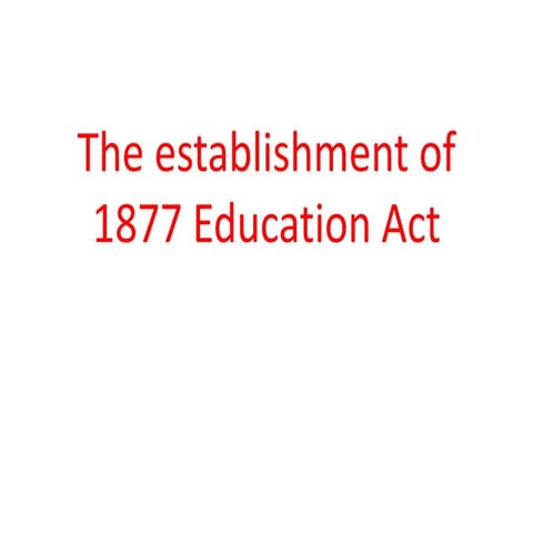 Education Act!! | PPTX | Education