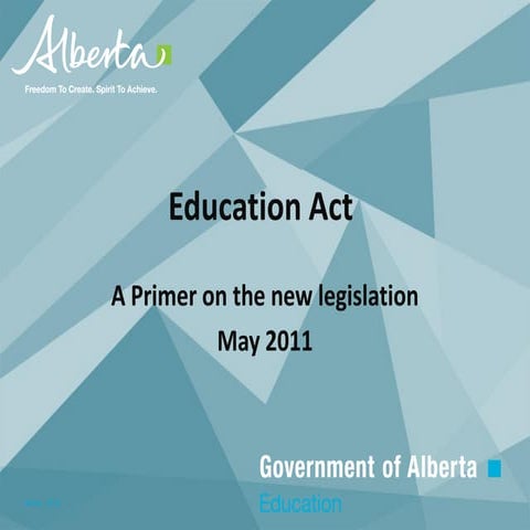 Education Act Presentation May 3 & 4 | PDF
