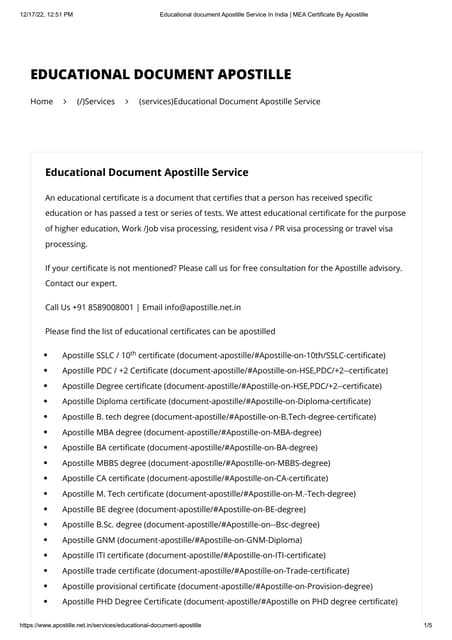 Apostille in India | Apostille Attestation | Document Apostille Process ...