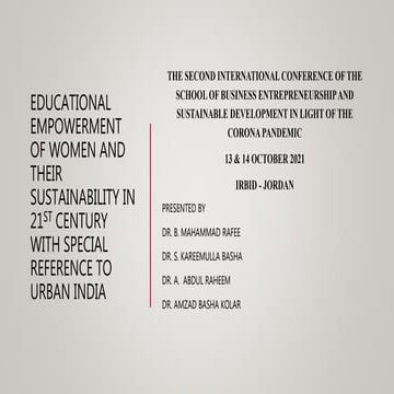 Women empowerment | PPT