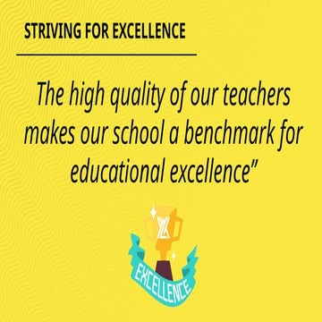 Educational Excellence in English Schools | PPTX