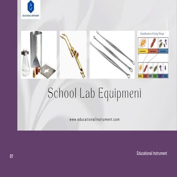 School Lab Equipment Manufacturers | PDF