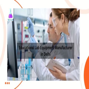 Physics Lab Equipment Manufacturer In India | PPTX