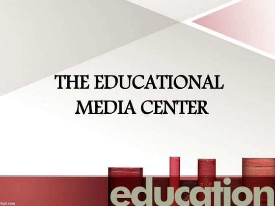 Roles and Function of Educational Media Center | PPTX | Education ...