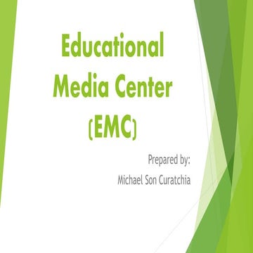 Educational media center bse 2 mapeh | PPTX | Technology & Computing