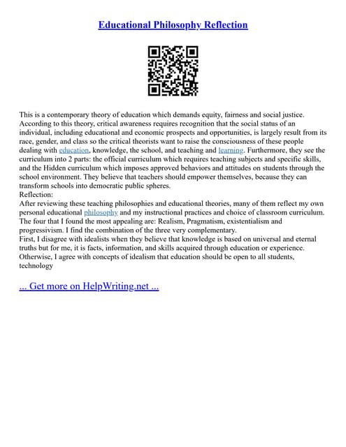 My teaching philosophy | PPT