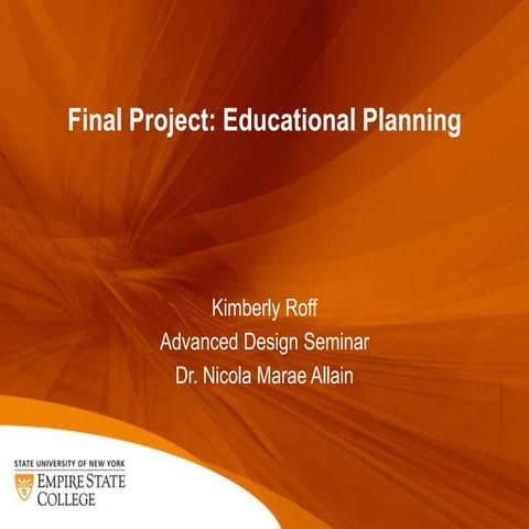Educational planning2015 | PPT