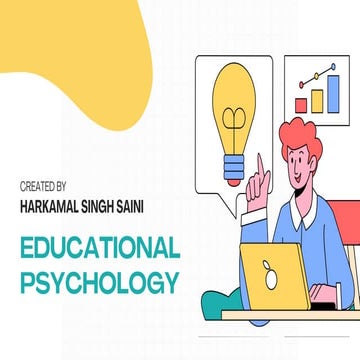 Educational psychology.pptx | Educational Assessment | Education