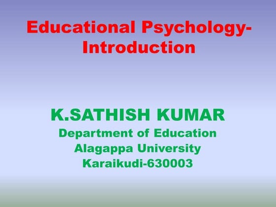 Educational Psychology B.ED 1 sem..pptx