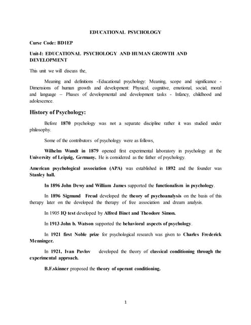 Educational Psychology B.ED 1 sem..pptx | Educational Assessment ...