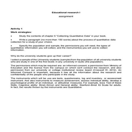 Educational research i | PDF