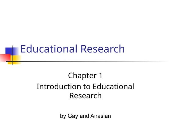 Basic research vs. action research | PPTX | Education
