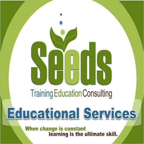 Seeds Training Educational Services Slideshow | PPT