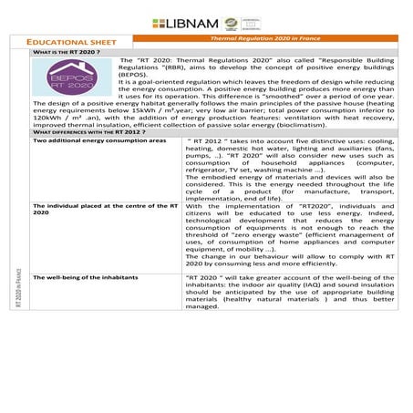 Educational sheet rt 2020 | PDF