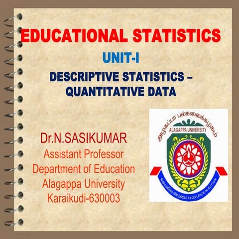 EDUCATIONAL STATISTICS_Unit_I.ppt