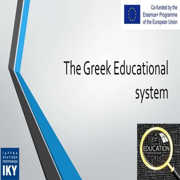 Educational system in Greece | PPT
