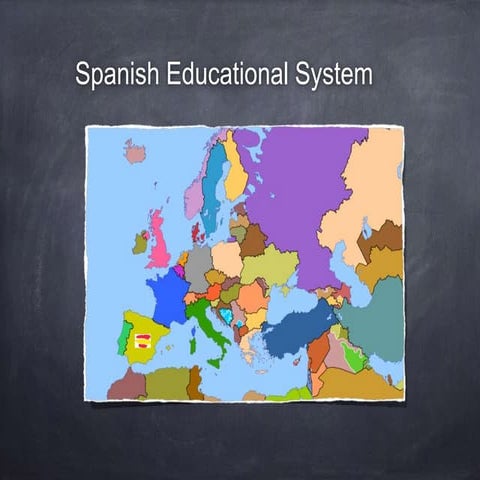 Educational system in Spain | PPTX