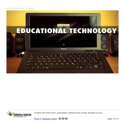 Educational technology | PDF