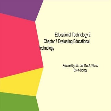 Educational technology 2 | PPT