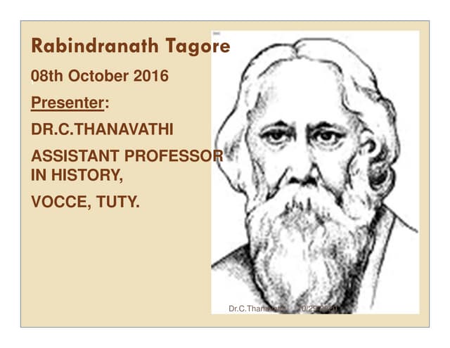 Contribution of Rabinder Nath Tagore in education .pptx