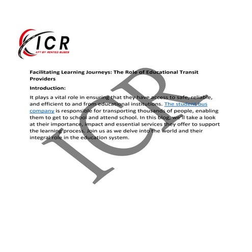 The Essential Role of School Transport in Modern Education.docx