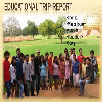 Educational trip | PPT