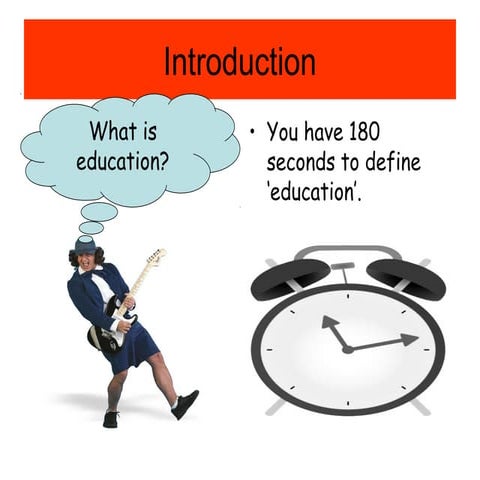 Education ~ an introduction to unit 2 | PPT