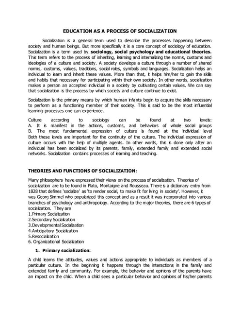 Unit-3 B.Ed (101) Concept of Socialization.pptx