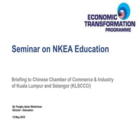 National Key Economic Area - Healthcare (12-5-2012) | PDF