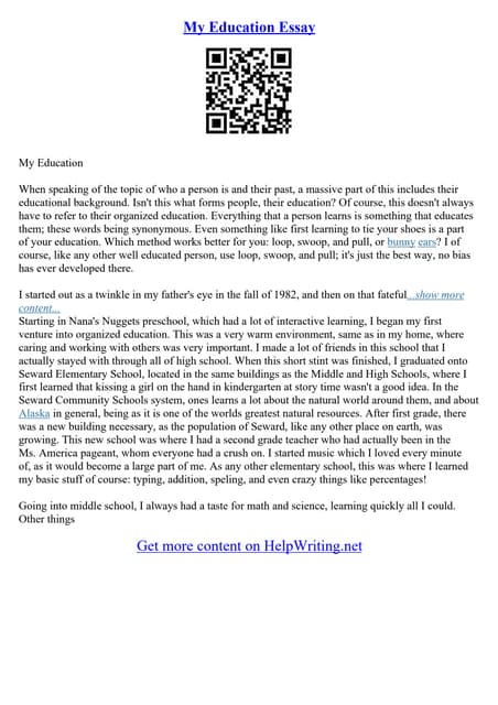 Sample Persuasive Essay High School | PDF
